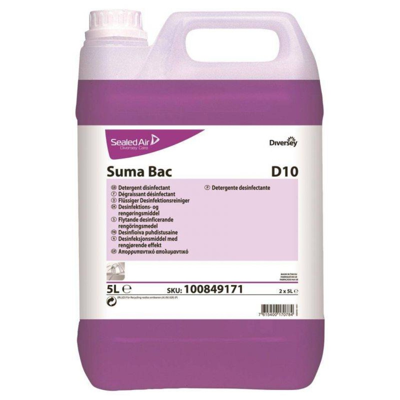 SUMA BAC D10 5 Liter Direct Online Bestellen | WaspoederShop.nl